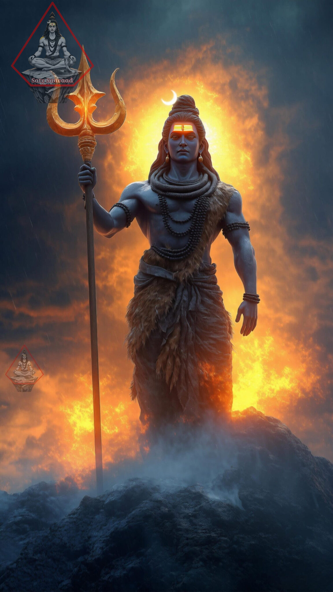 Mahadev Wallpaper HD 4K - Saty Sanvaad